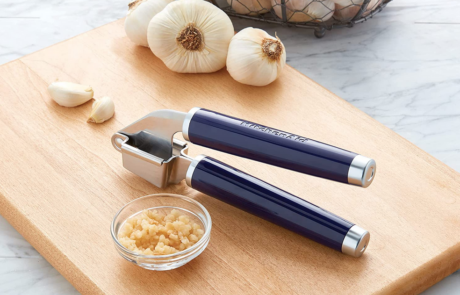 KitchenAid Classic Garlic Press, Cobalt Blue - PestleHeads
